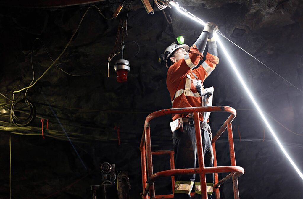 Top tips: selecting underground LED strip lighting - Mine Glow